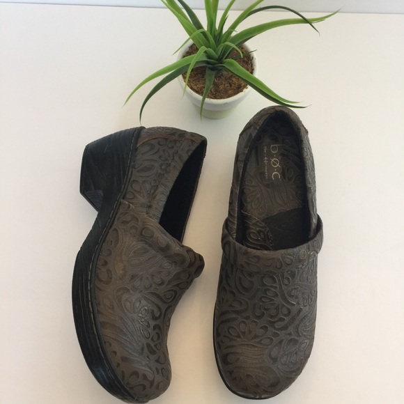 Shoes | New Boc Born Concept Tooled Clogs Sz 75 | Poshmark